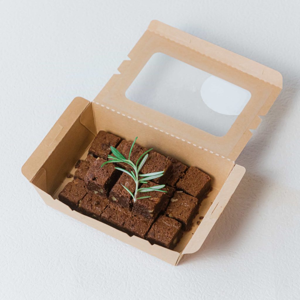 Dessert Box | Mini Fudgy Brownies (20pcs) - Food Delivery Singapore ...