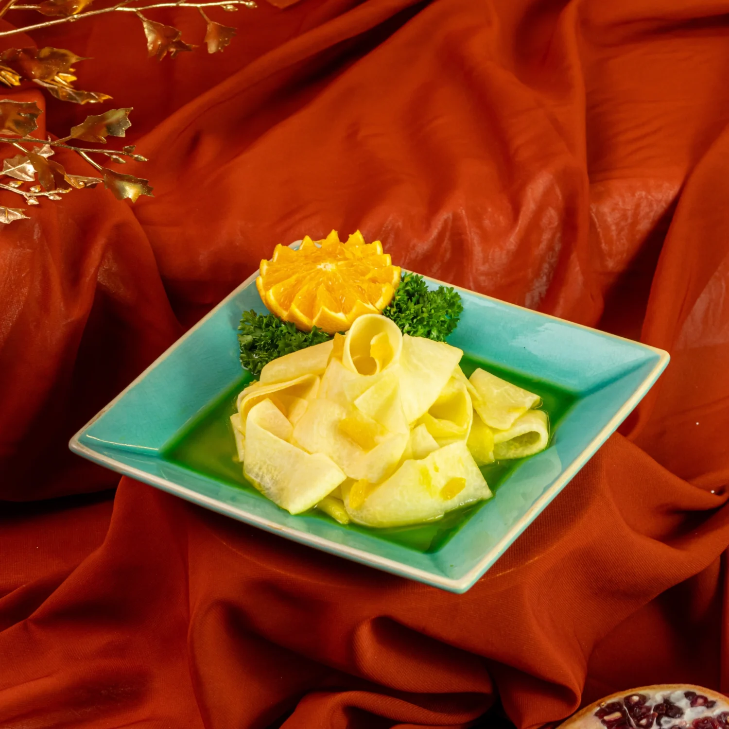 Tangerine Citrus Jicama Crisp (serves 4-6 pax) - Delivery theplatteringco